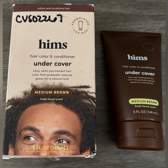 Hims | Grooming | Hims Medium Brown Hair Color Conditioner Under Cover ...